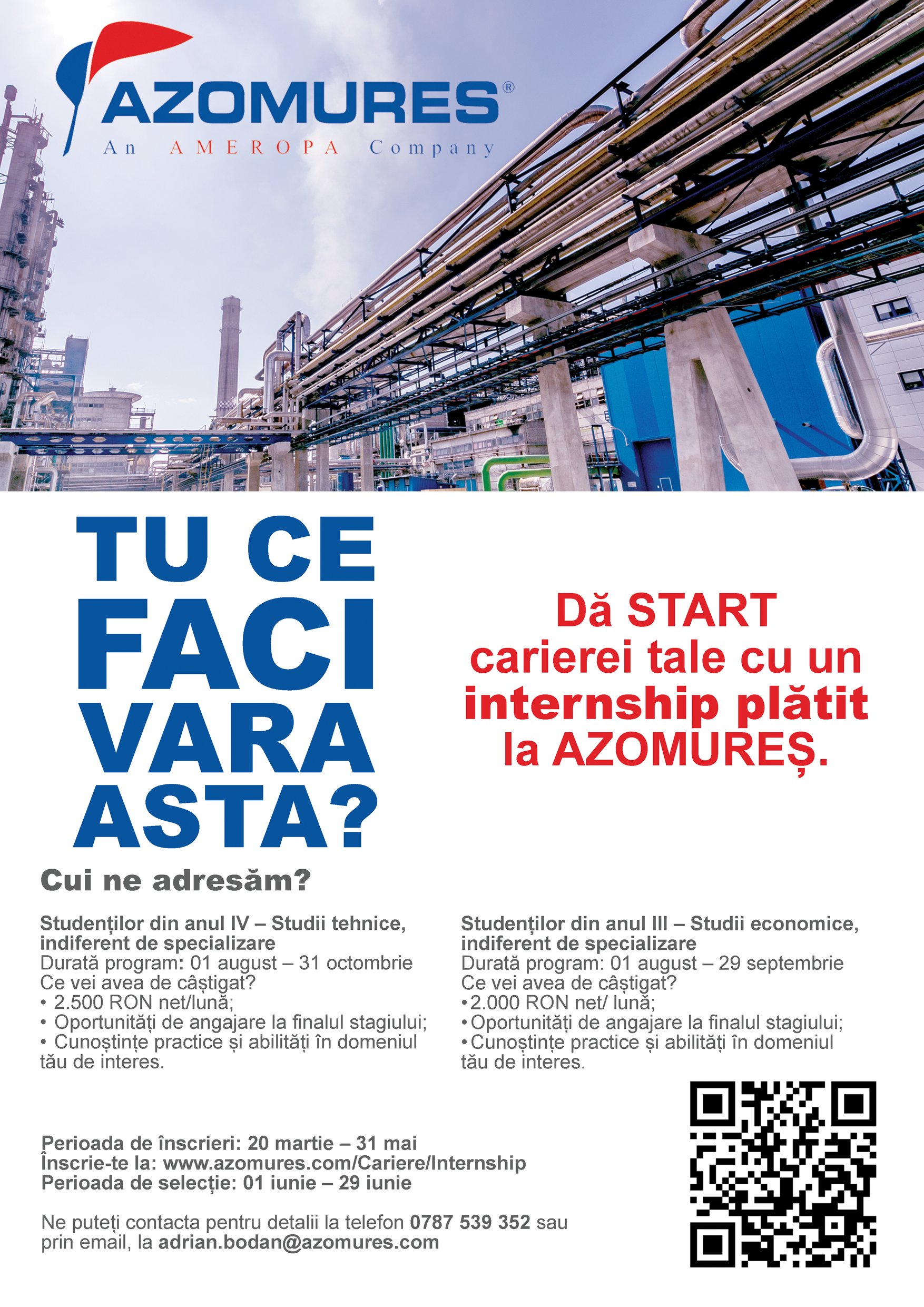 Azomures_internship2023 – Inginerie Chimică și Protecția Mediului ...